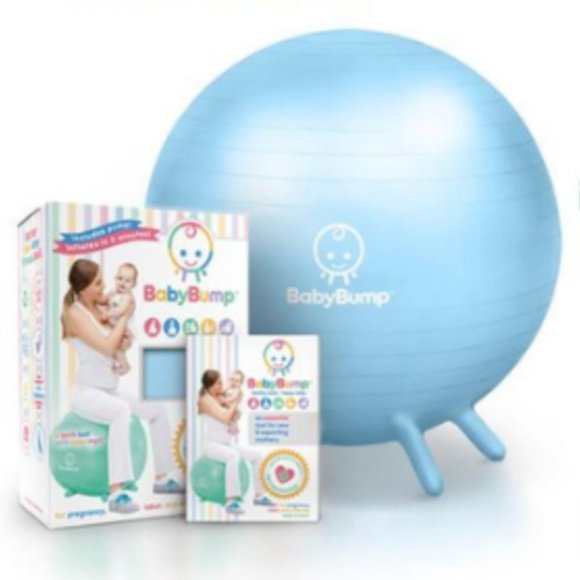 Baby Bump | Other | Baby Bump Birthing Ball With Base Legs Pump Adapter ...